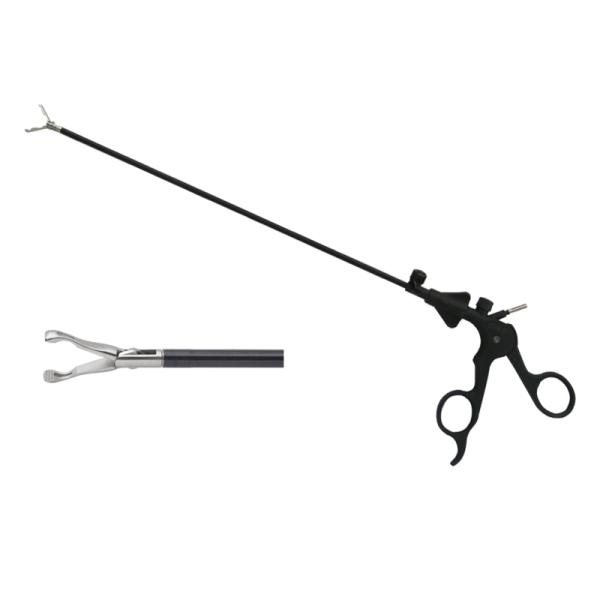 Laparoscopic surgical instrument gripper (gallbladder gripper with hole ...